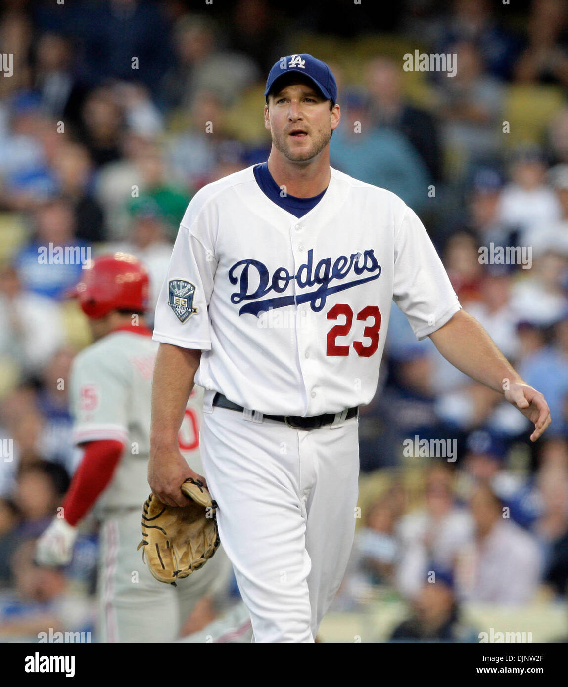 Oct 13, 2008 - Los Angeles, California, USA - Los Angeles Dodgers ...