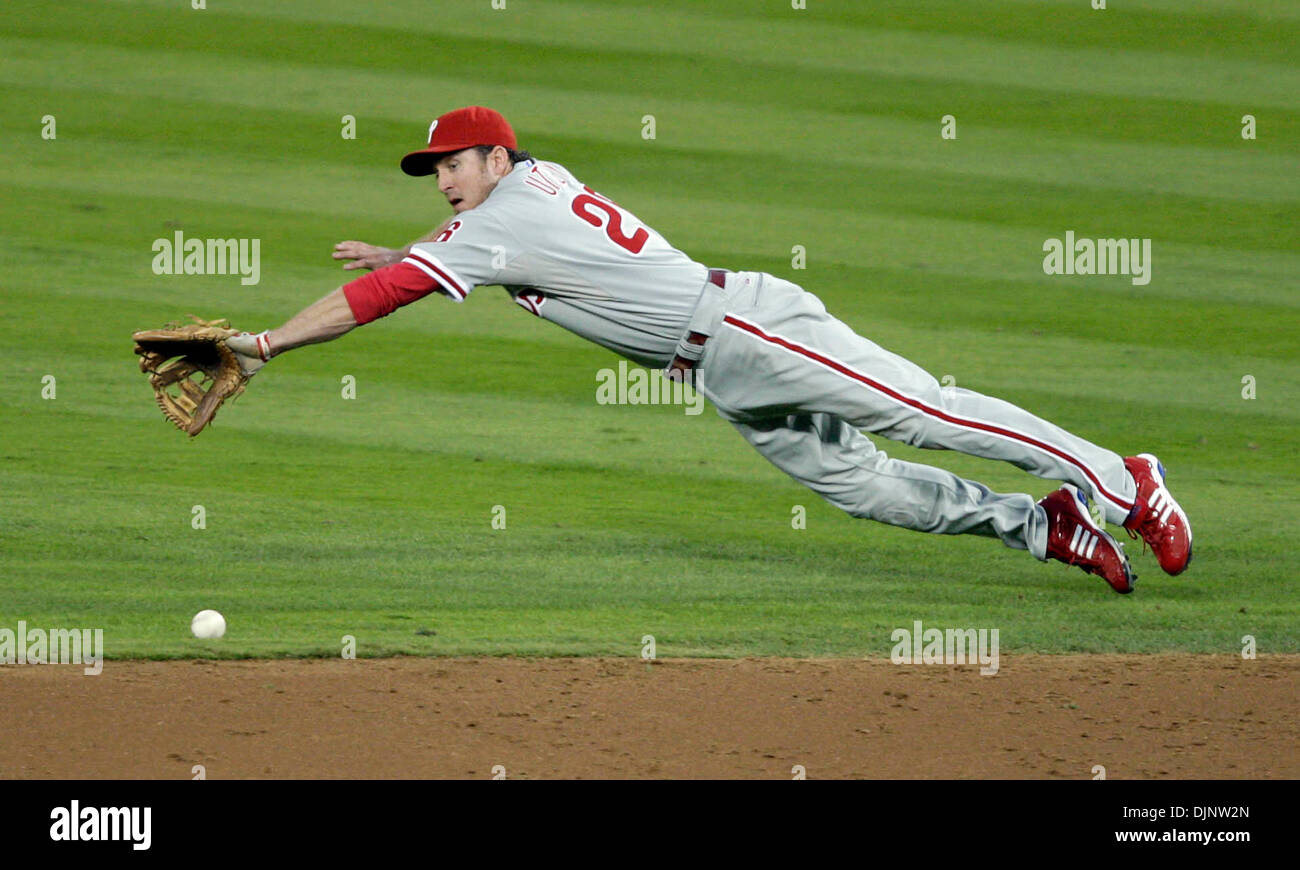 Philadelphia phillies baseman chase utley hi-res stock photography and ...