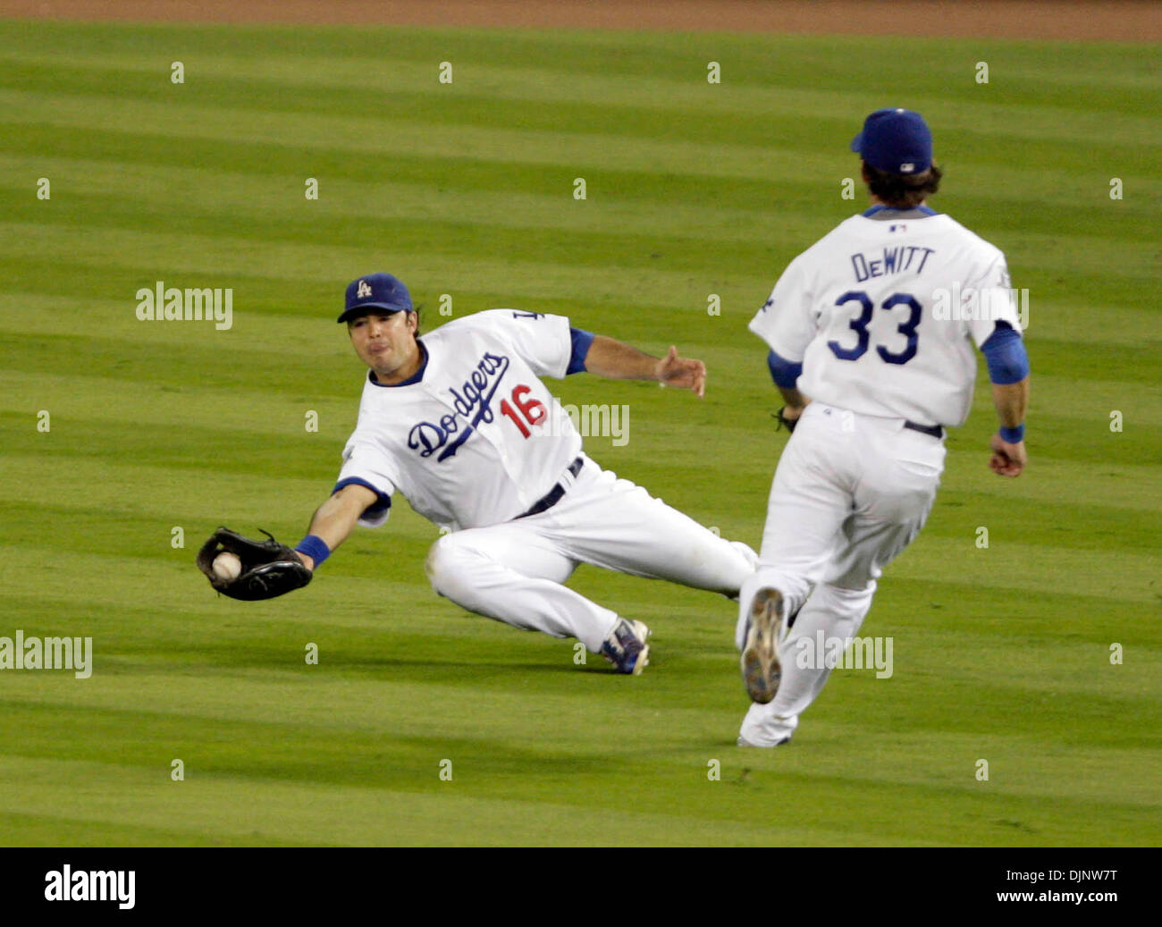 Oct 13, 2008 - Los Angeles, California, USA - Los Angeles Dodgers ...