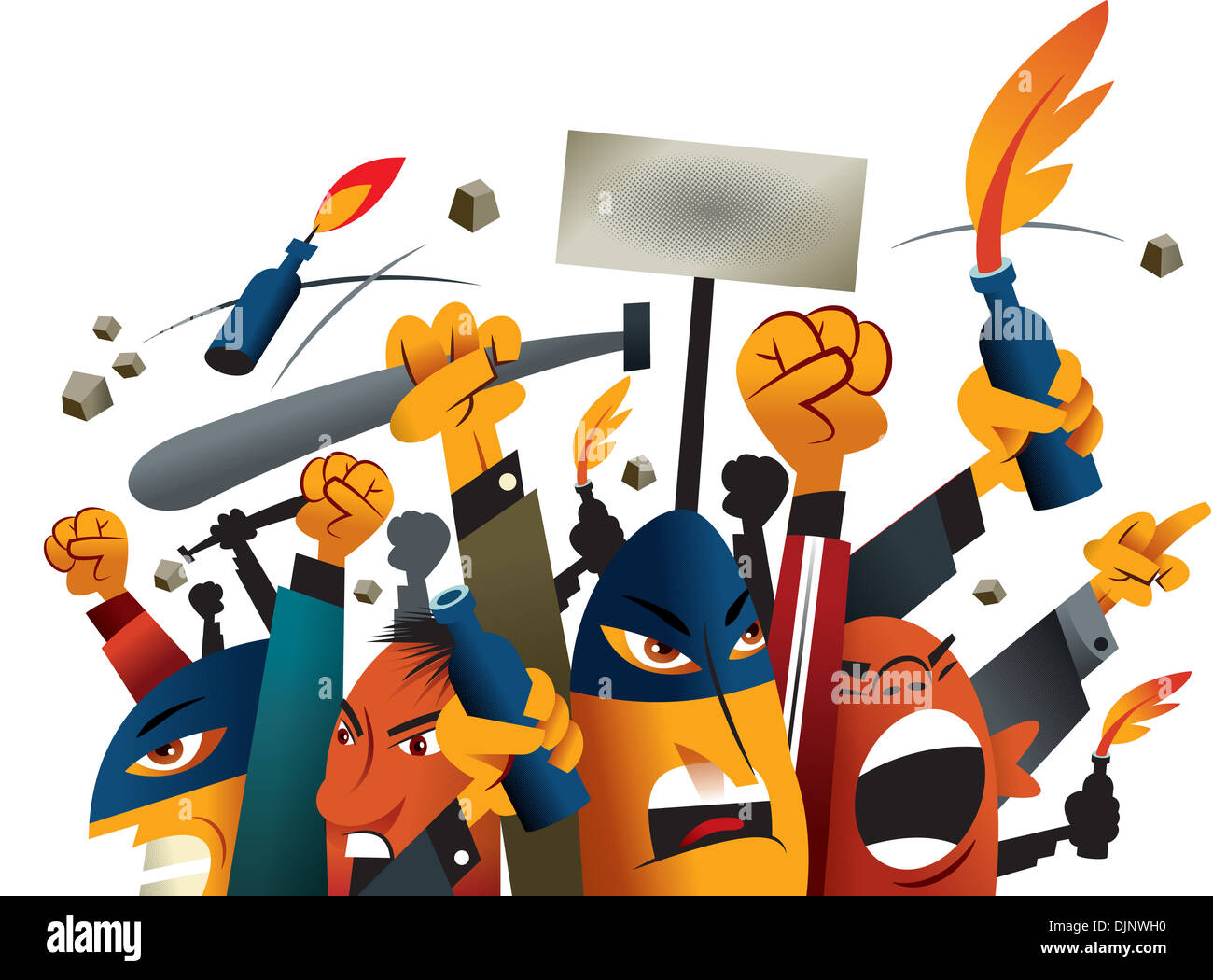 Baseball riot hi-res stock photography and images - Alamy