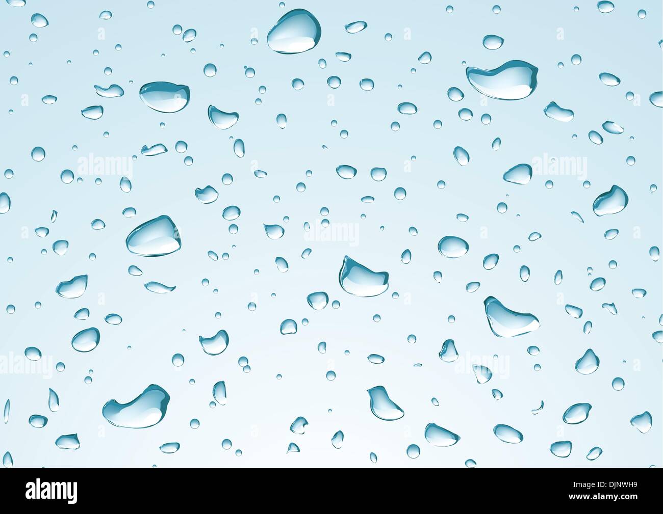 The beauty of raindrops Stock Vector Images - Alamy