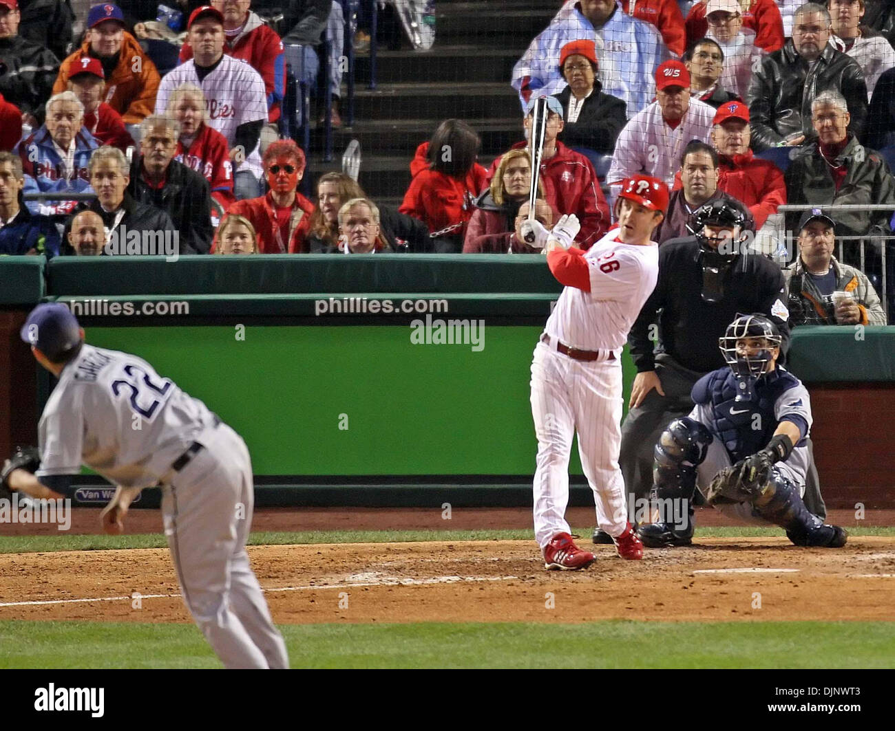Chase utley world series hi-res stock photography and images - Alamy