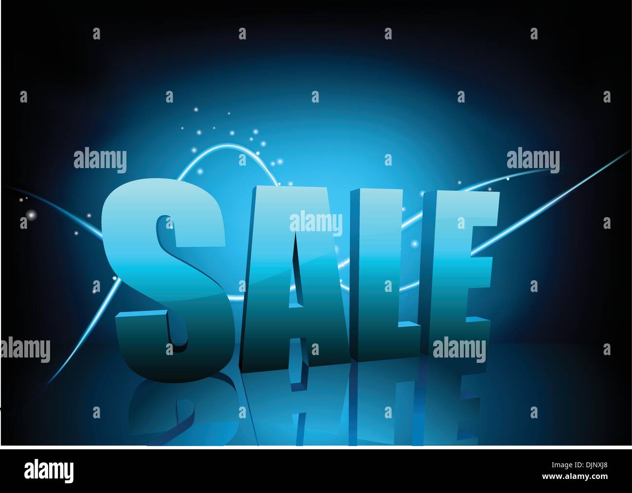 Vector illustration of sale styled design with Abstract lines ...