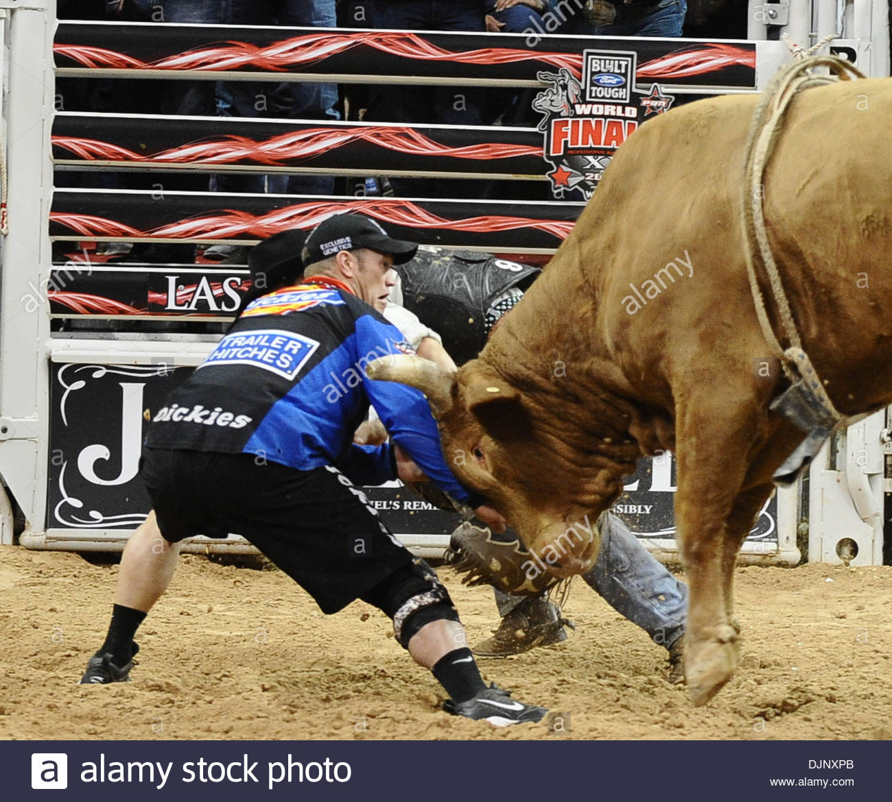Pbr Bull Riding World Finals High Resolution Stock Photography and ...