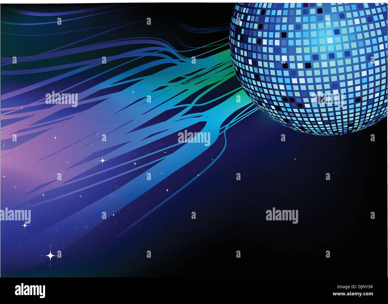 Vector illustration of shiny abstract party design Stock Vector Image ...