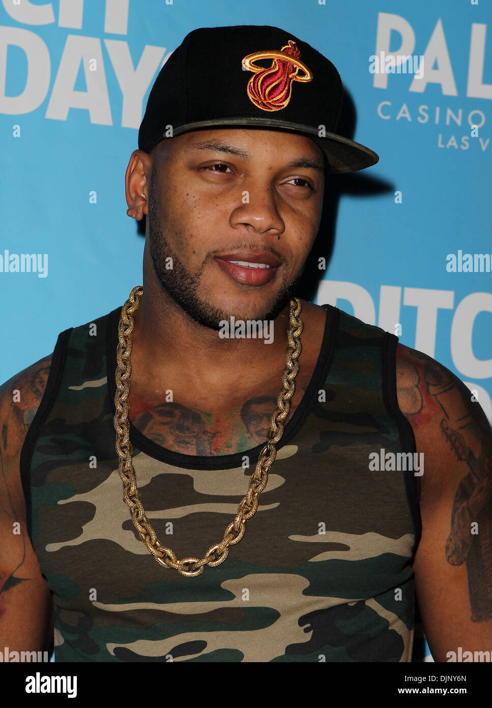 Flo Rida performs at 'Ditch Fridays' held at Palms Pool & Bungalows at ...