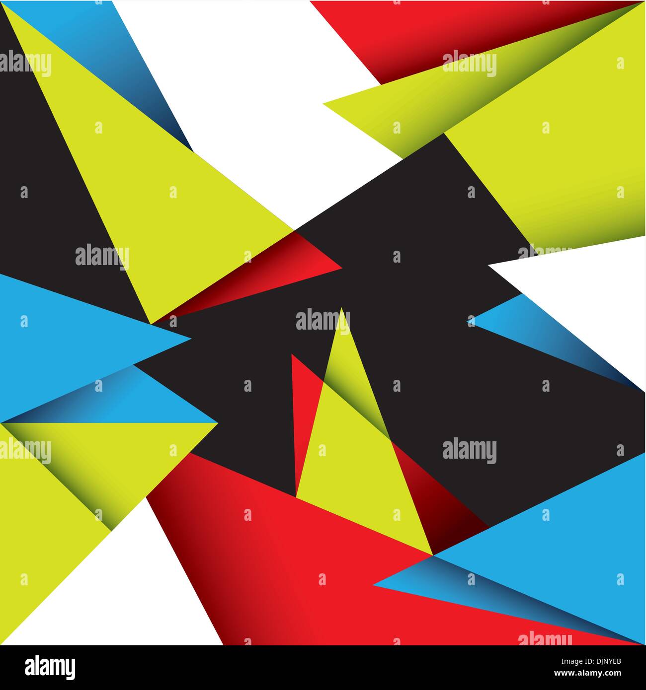 Stylized geometric shapes Stock Vector Images - Alamy