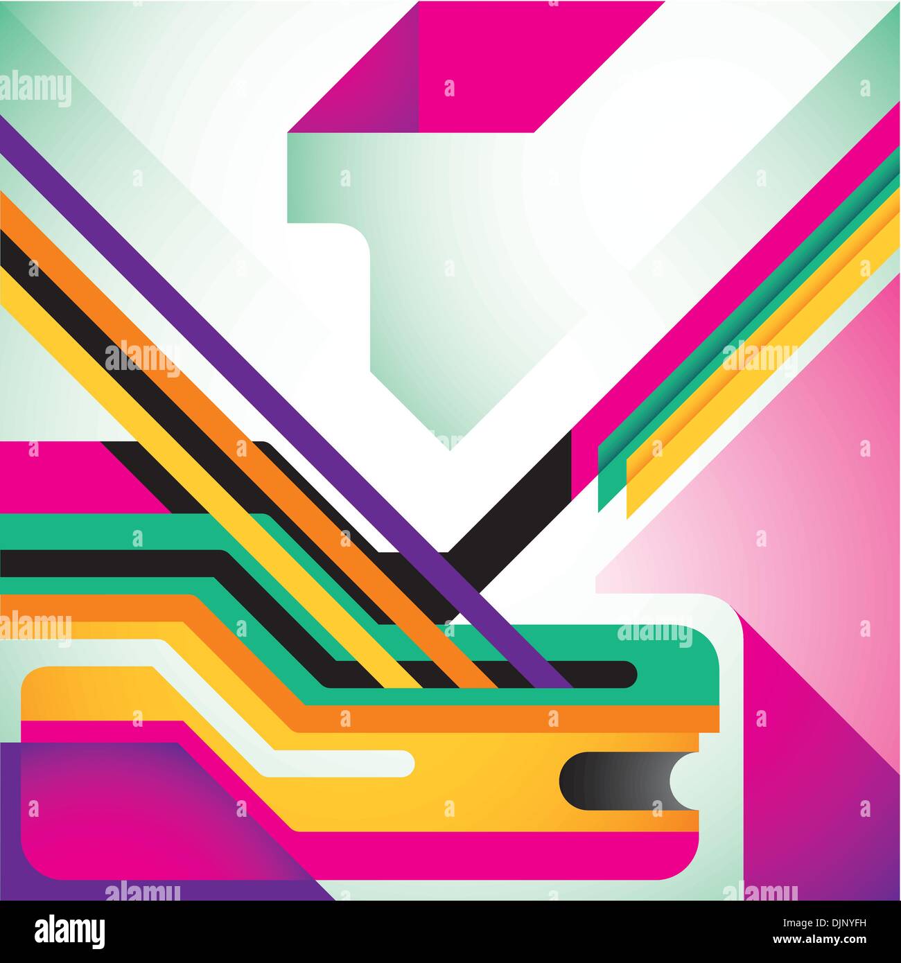 Abstract modern layout in color Stock Vector Image & Art - Alamy