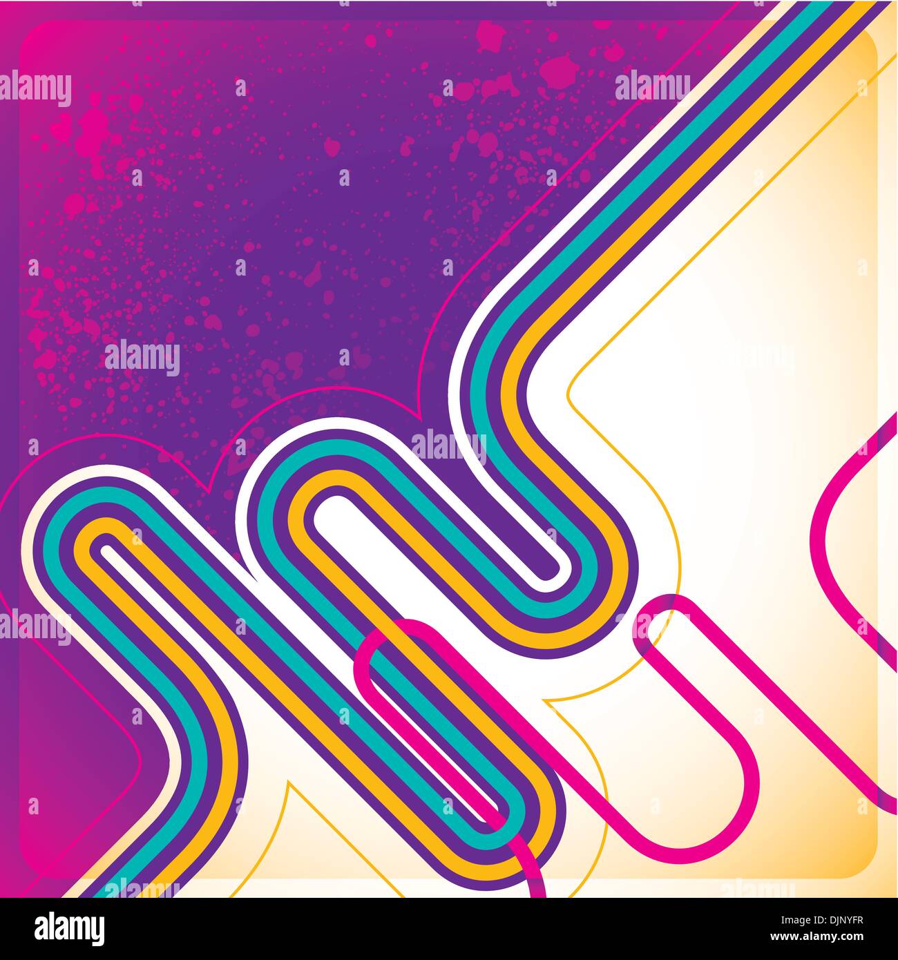 Abstract retro background in color Stock Vector Image & Art - Alamy