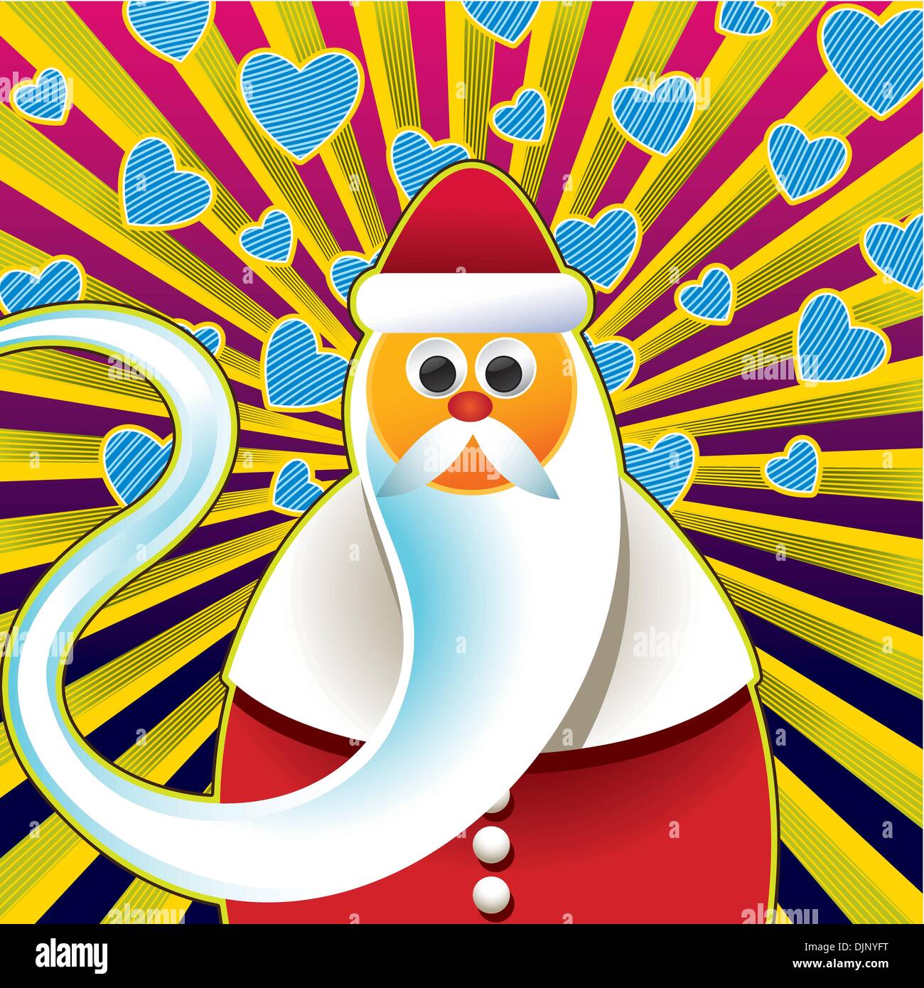 Abstract santa claus background Stock Vector Image & Art - Alamy