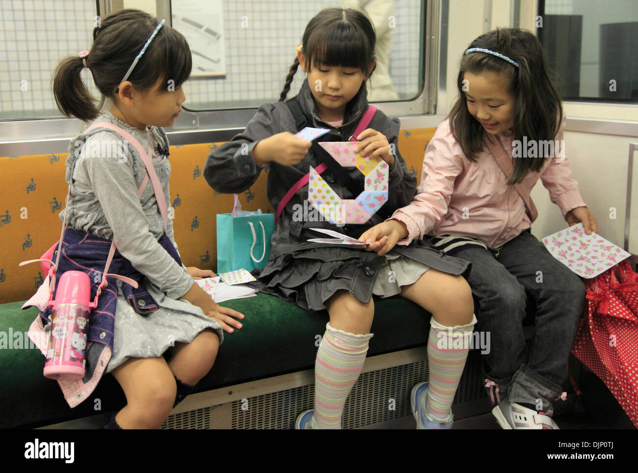 Children subway japan hi-res stock photography and images - Alamy