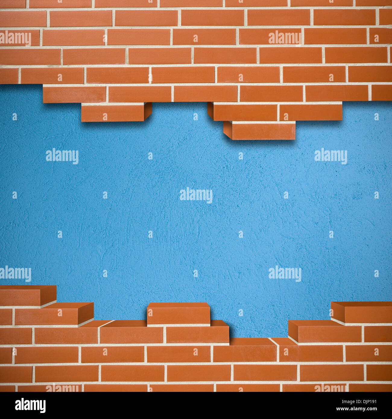 Abstract blue texture broken hi-res stock photography and images - Alamy