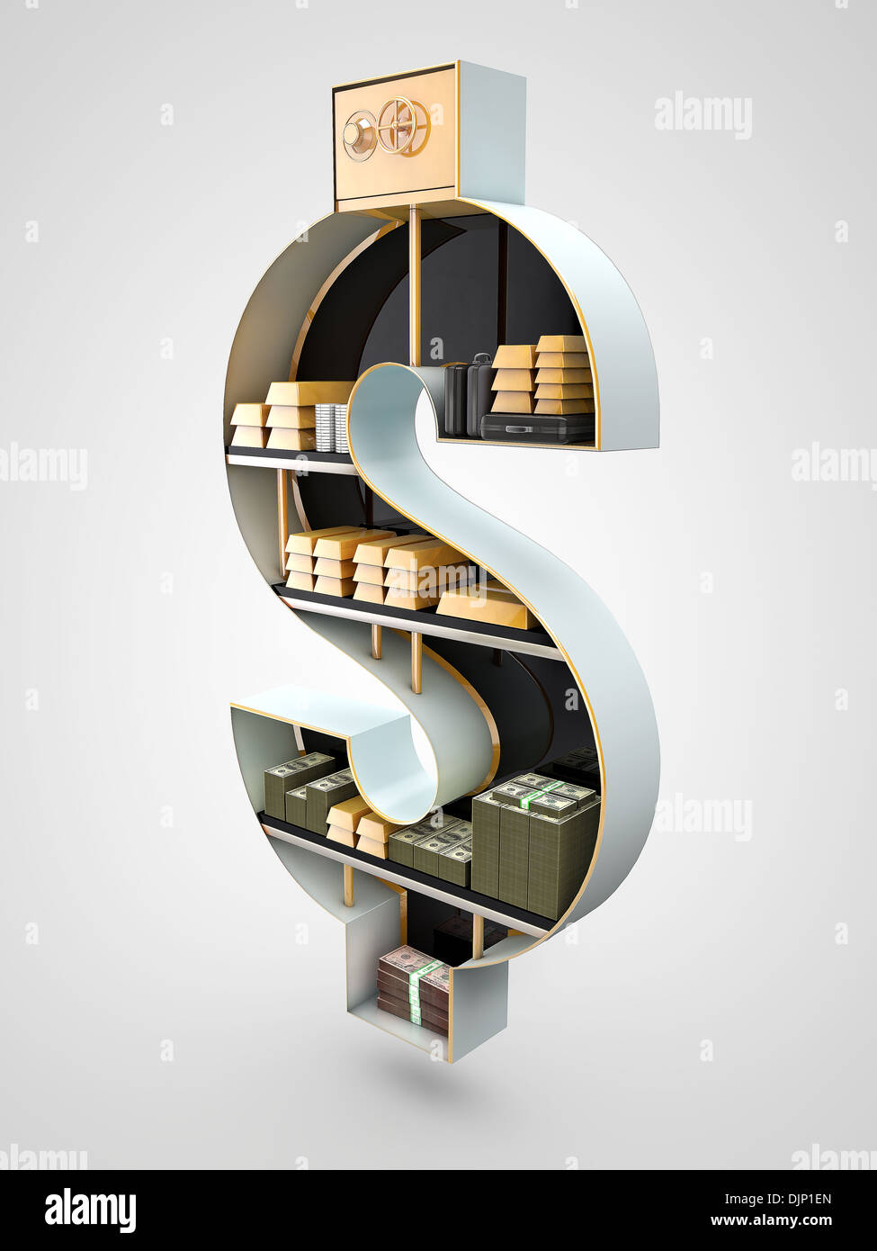Vault cash hi-res stock photography and images - Alamy