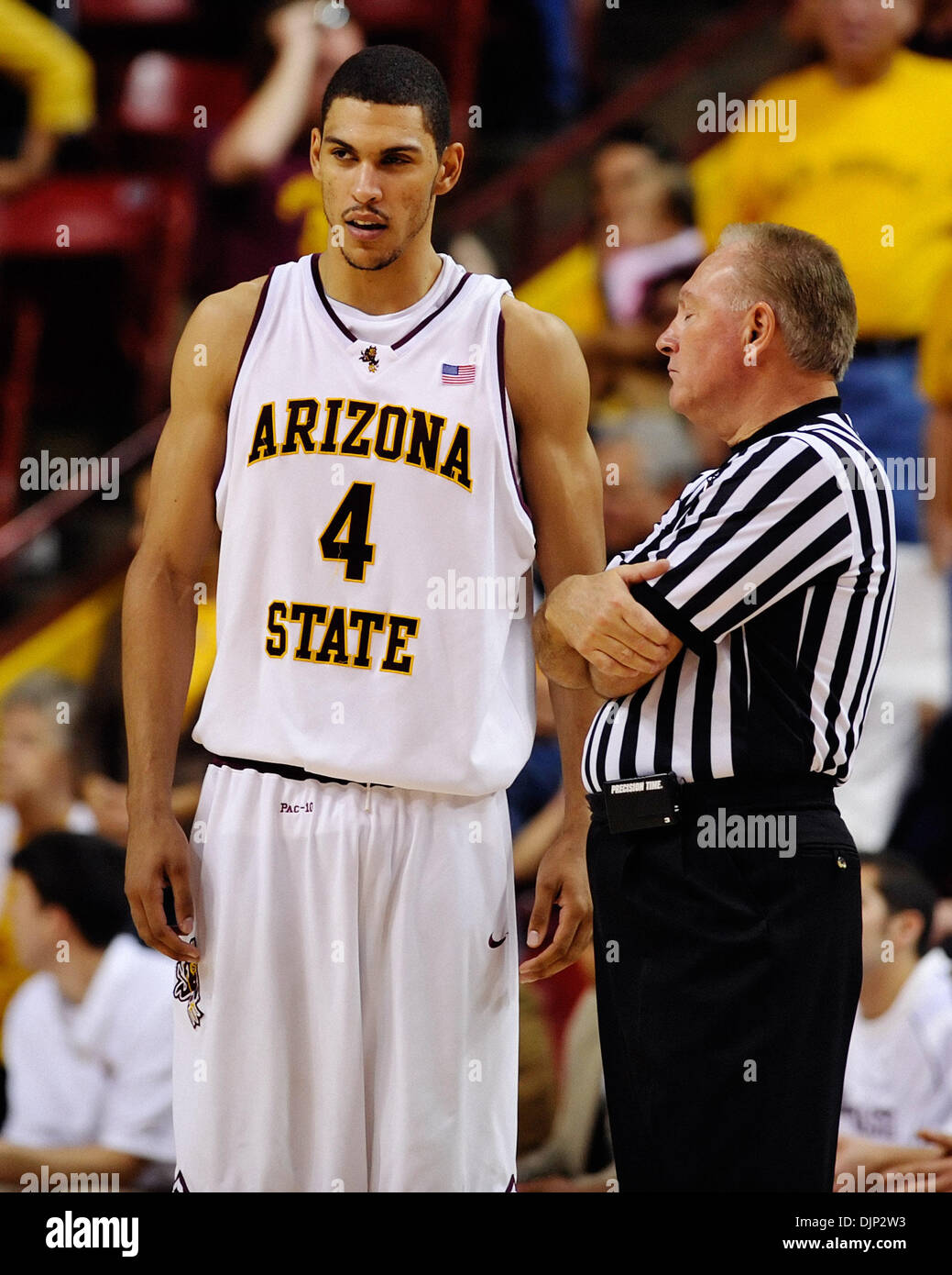November 23, 2008: Jeff Pendergraph of Arizona State in action during ...