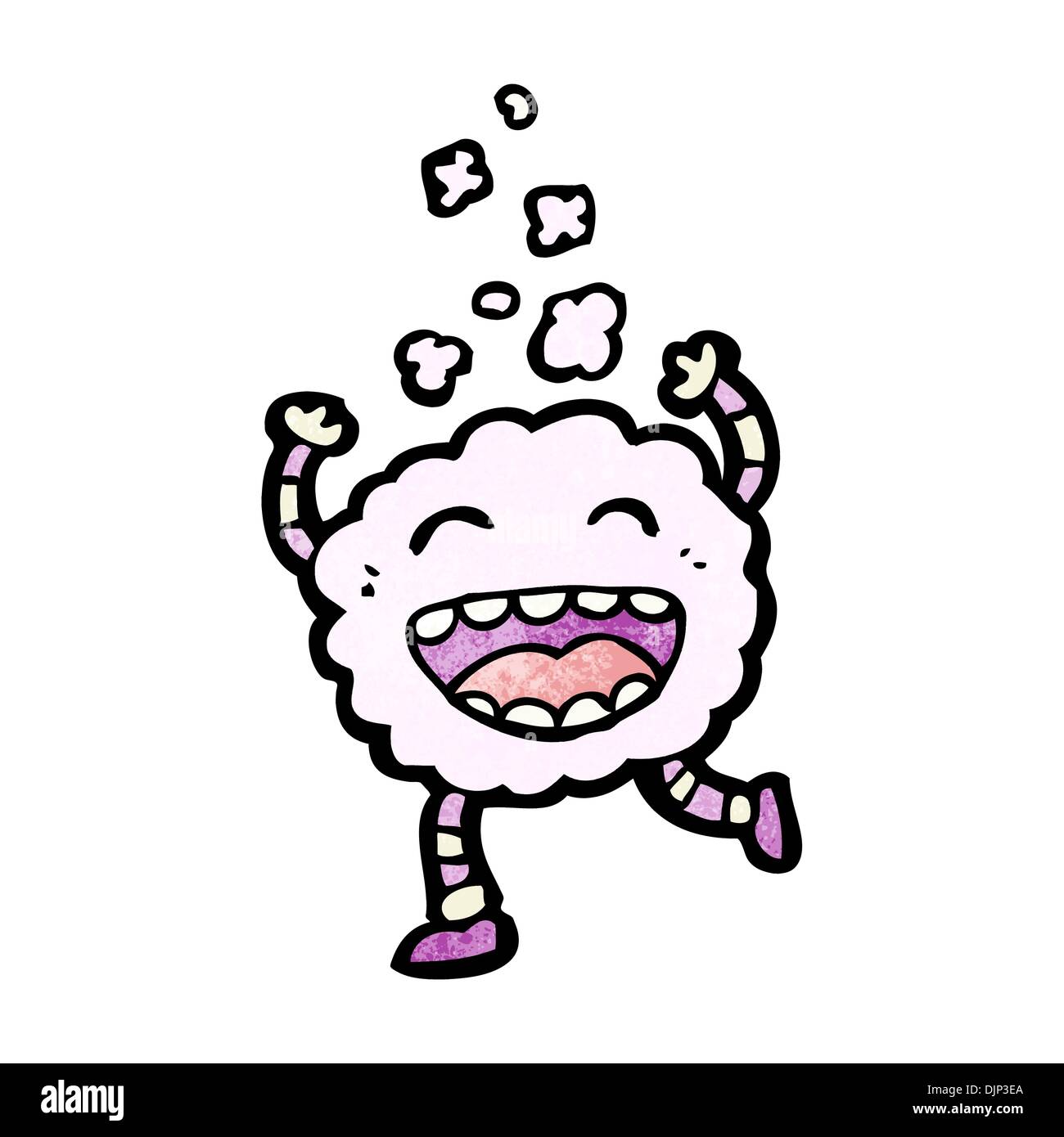 Retro cartoon with texture. Isolated on White Stock Vector Image & Art ...