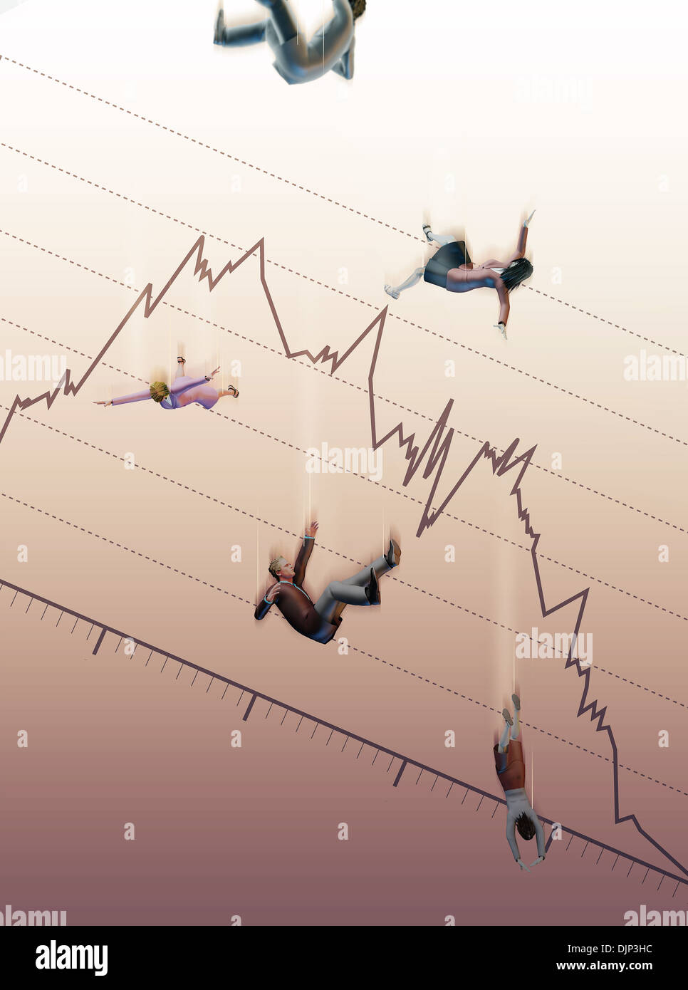 Credit Crunch Chart High Resolution Stock Photography and Images - Alamy