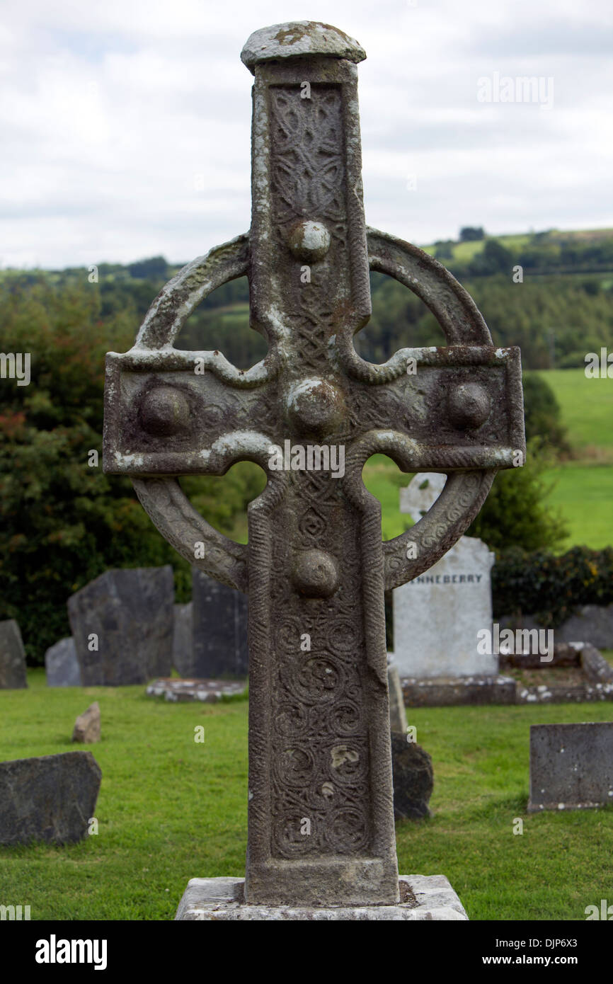 Ahenny high crosses. Found at the monastic site of Kilclispeen. Co ...