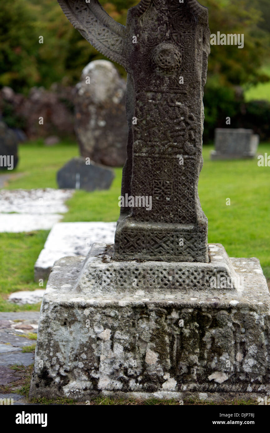 Ahenny high crosses. Found at the monastic site of Kilclispeen. Co ...