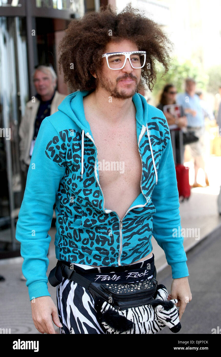Stefan Kendal Gordy of LMFAO Celebrities outside Martinez Hotel during ...