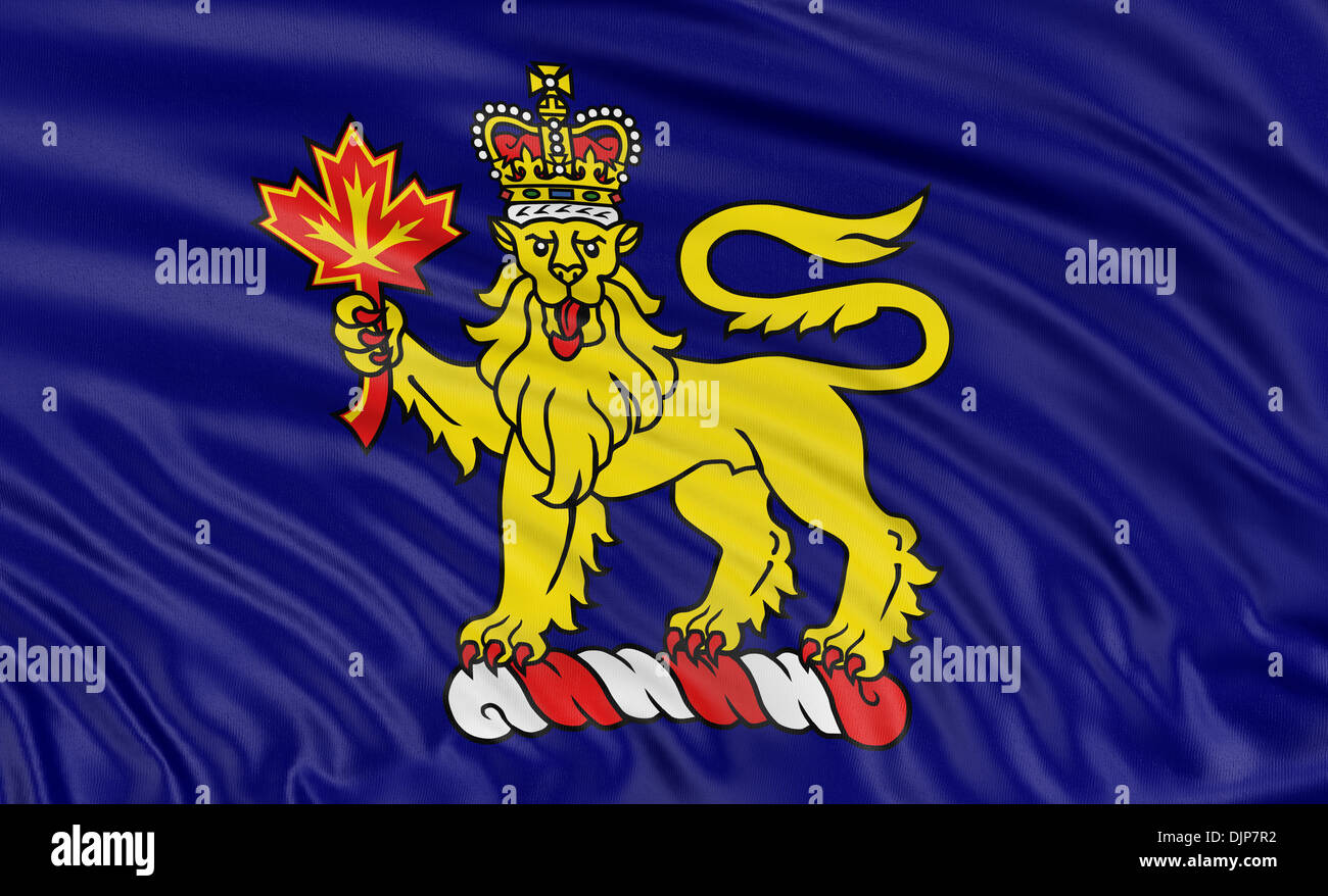 3D governor general flag of Canada Stock Photo - Alamy