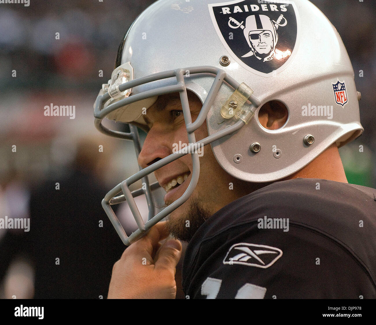 Oakland raiders kicker sebastian janikowski hi-res stock photography ...