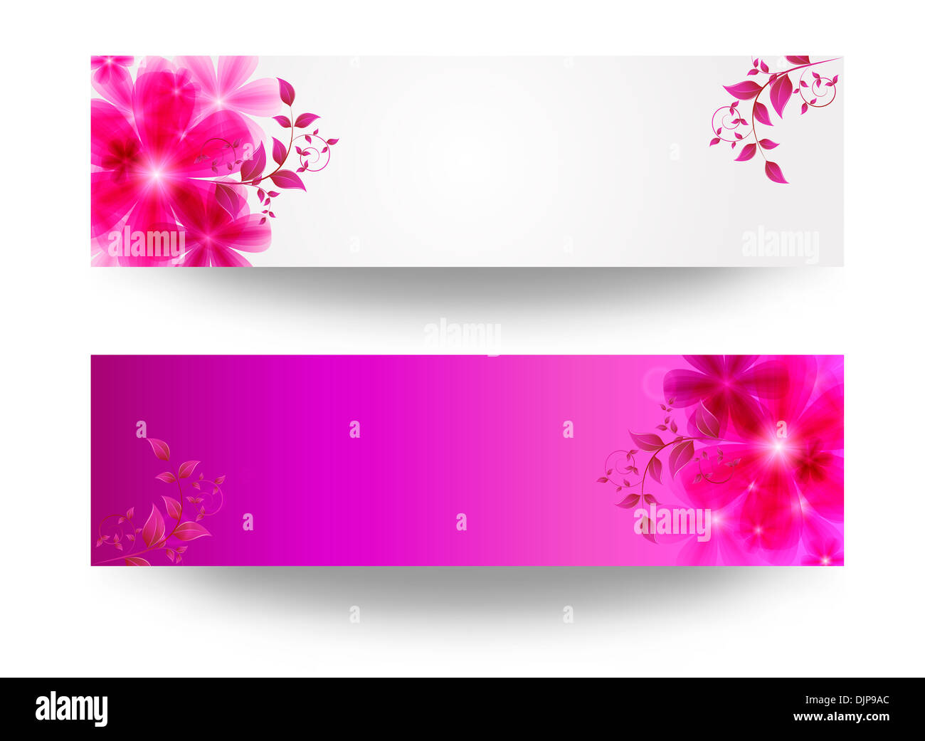Modern creative spring banner hi-res stock photography and images - Alamy