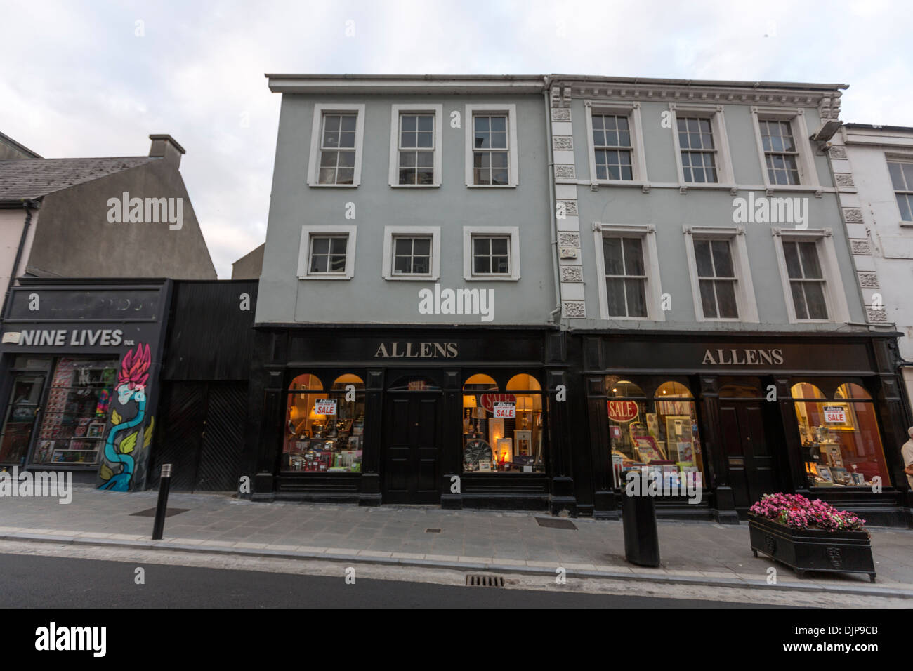 Kilkenny, Allens shop in High Street Stock Photo - Alamy