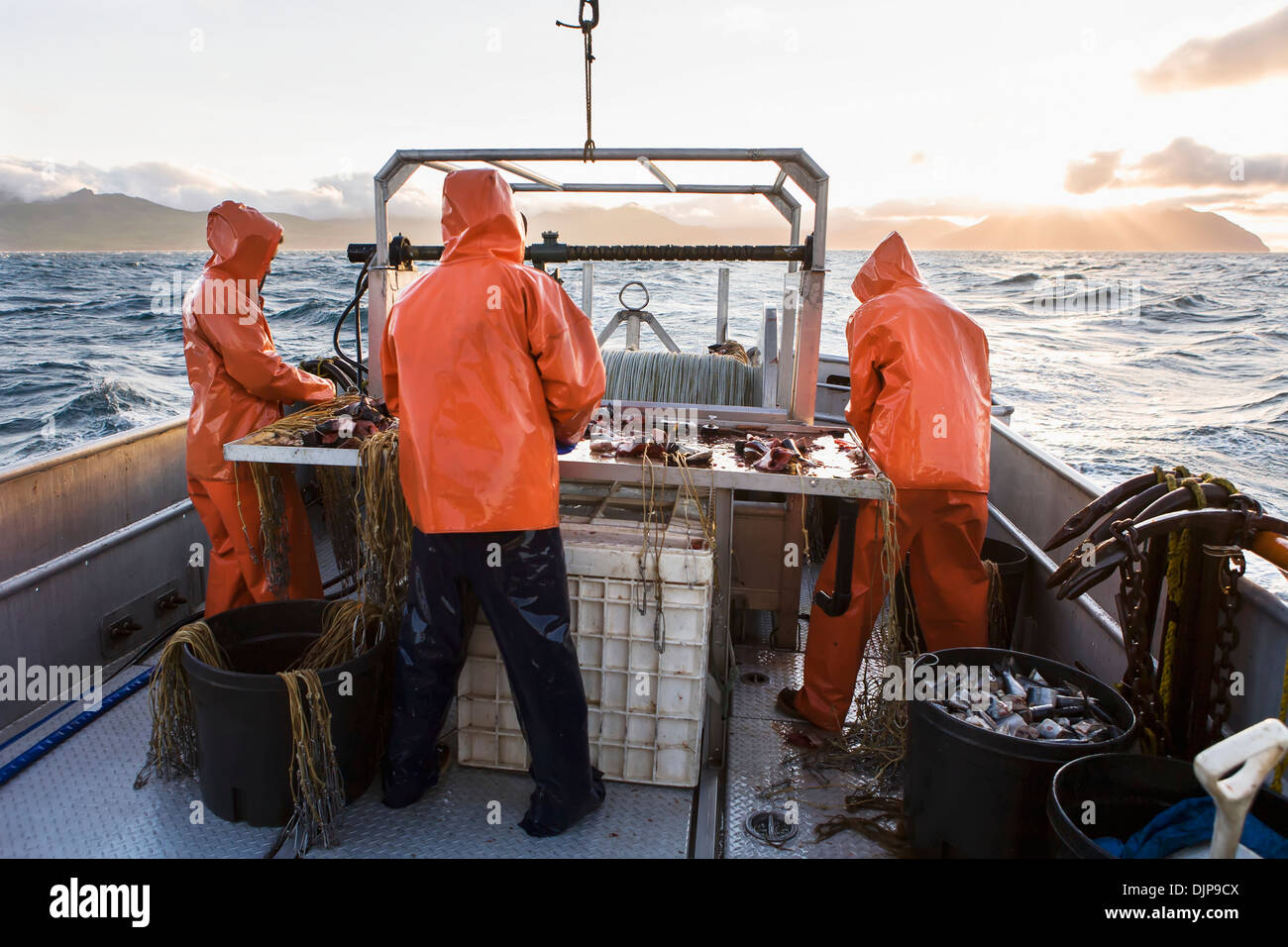 Deckhands on boat hi-res stock photography and images - Alamy