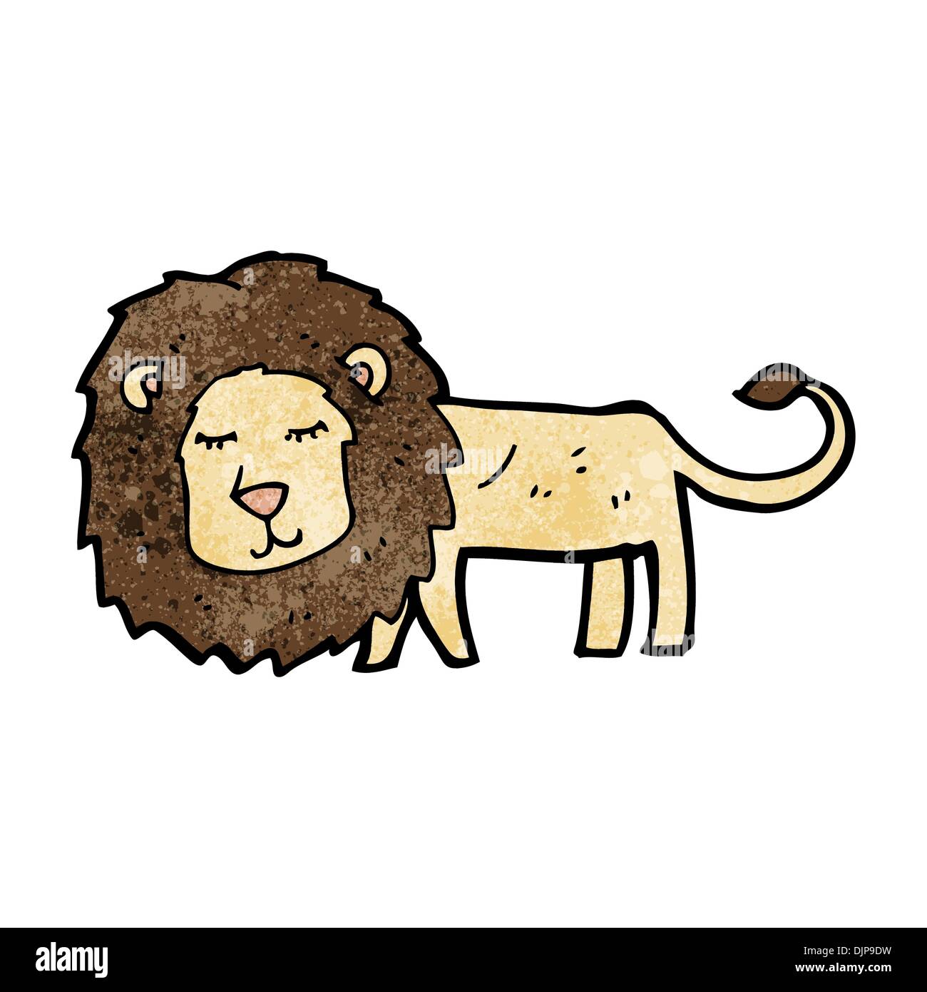 Skinny lion Stock Vector Images - Alamy