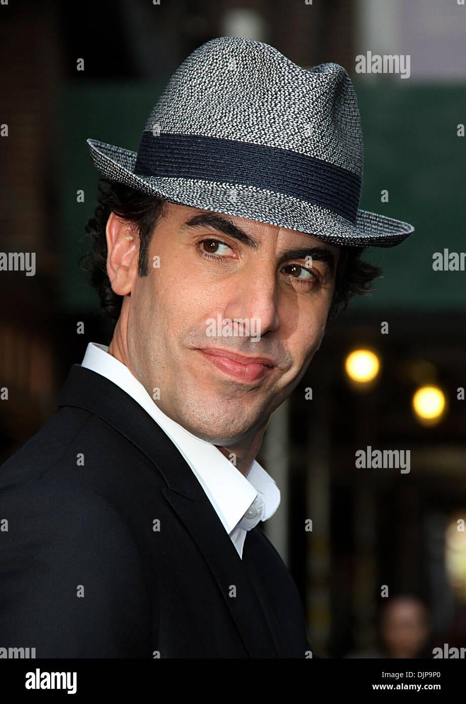 Sacha Baron Cohen 'The Late Show with David Letterman' at Ed Sullivan ...