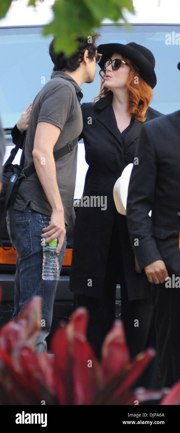 Christina hendricks and husband hi-res stock photography and images - Alamy