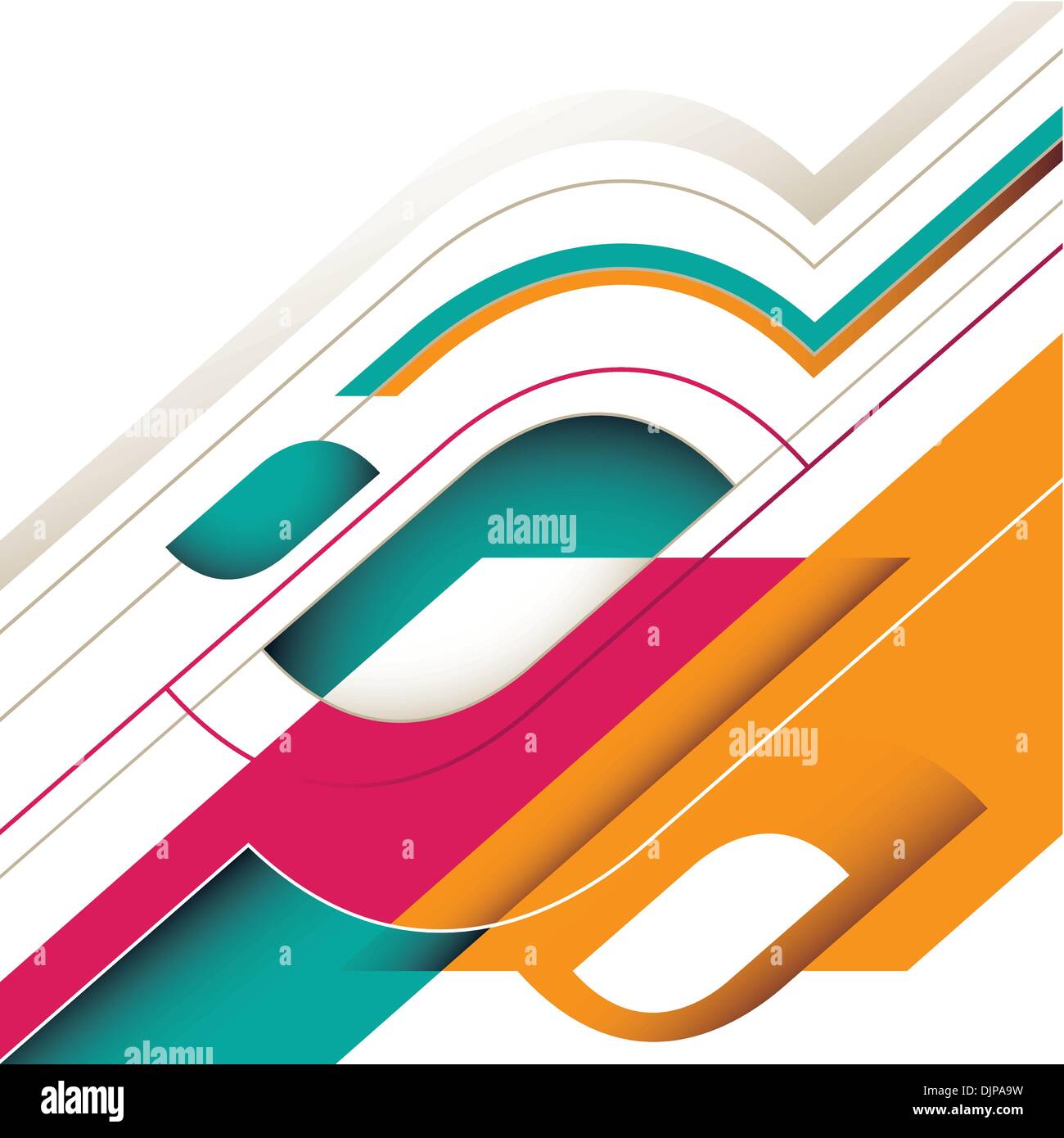 Abstract stylish background with modern shapes Stock Vector Image & Art ...