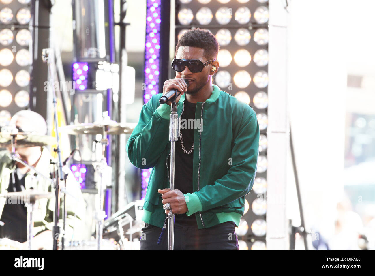 Usher performing live at Rockefeller Center as part of 'Today' show's ...