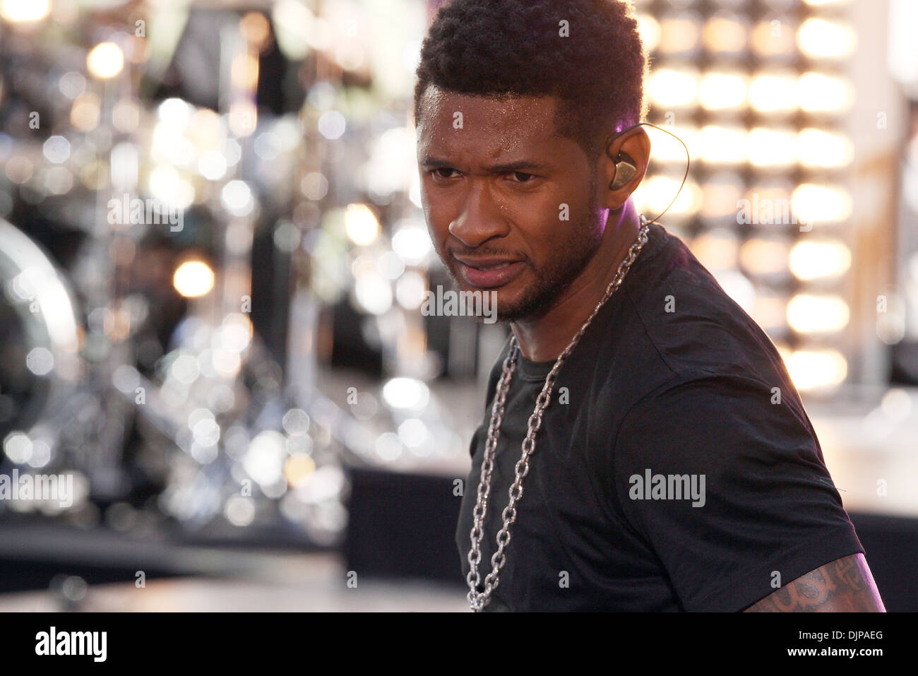 Usher performing live at Rockefeller Center as part of 'Today' show's ...