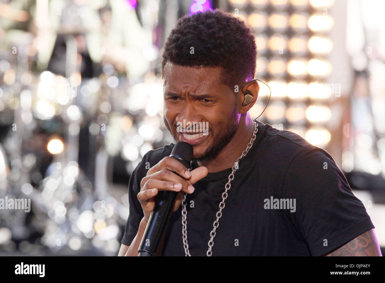 Usher performing live at Rockefeller Center as part of 'Today' show's ...