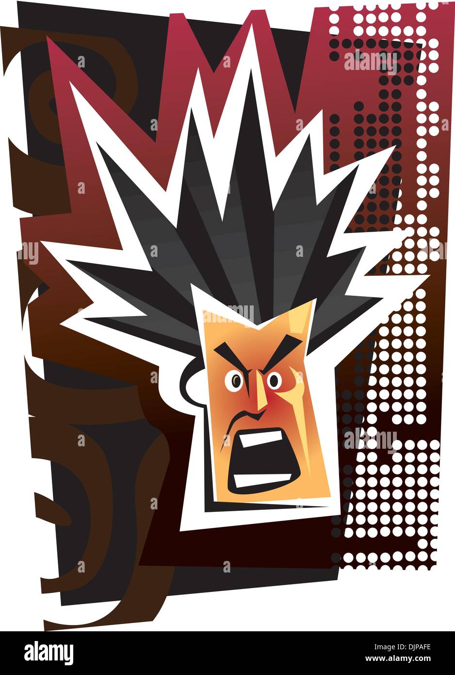 Spots face Stock Vector Images - Alamy