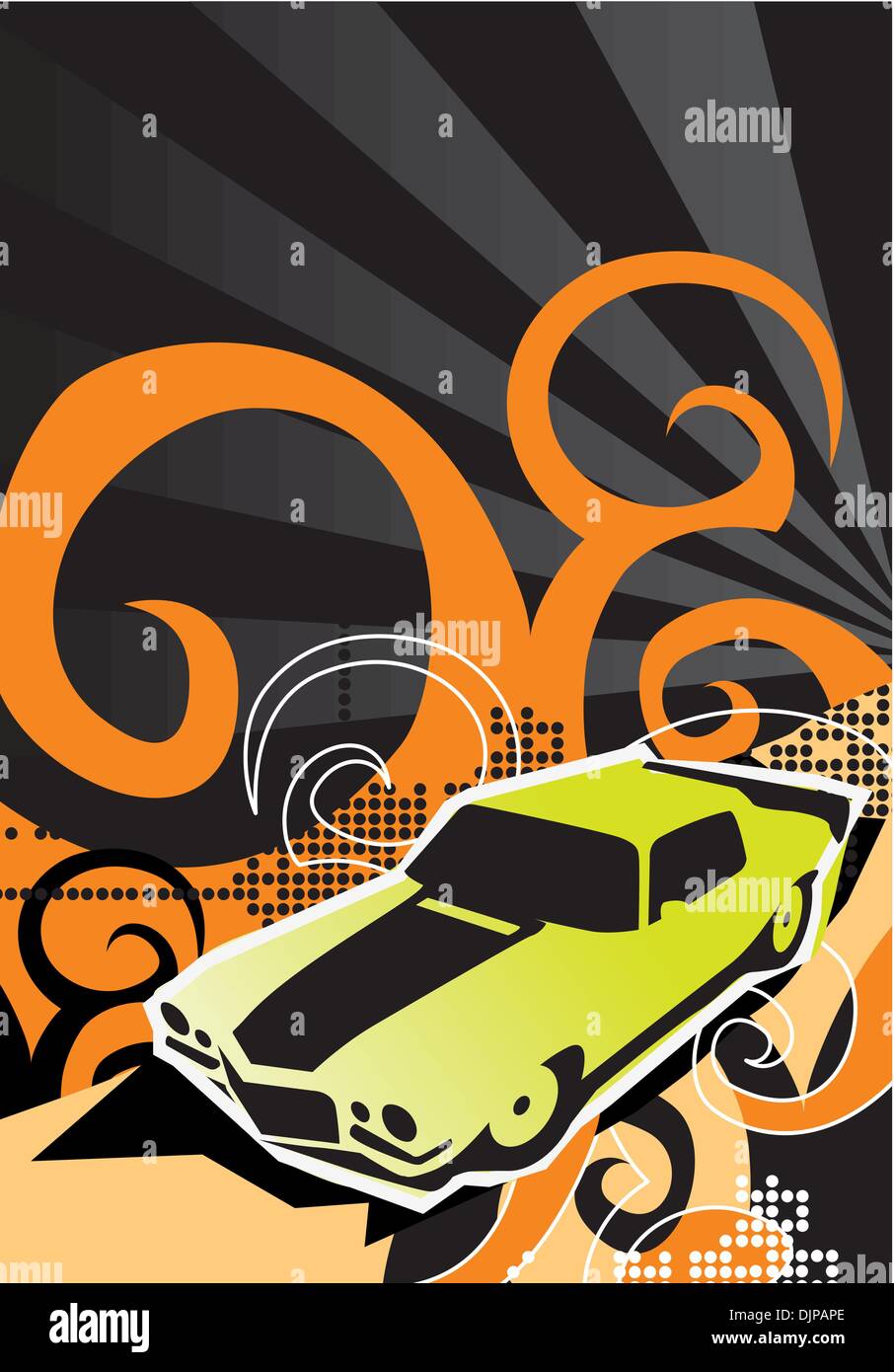 Car splash Stock Vector Images - Alamy