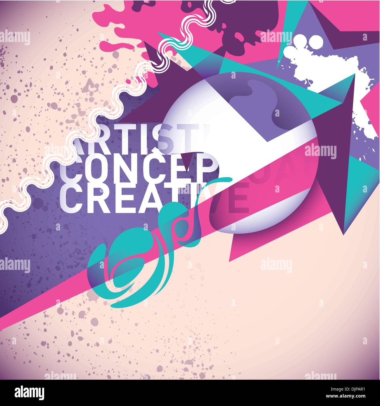 Colorful abstract illustration Stock Vector Image & Art - Alamy