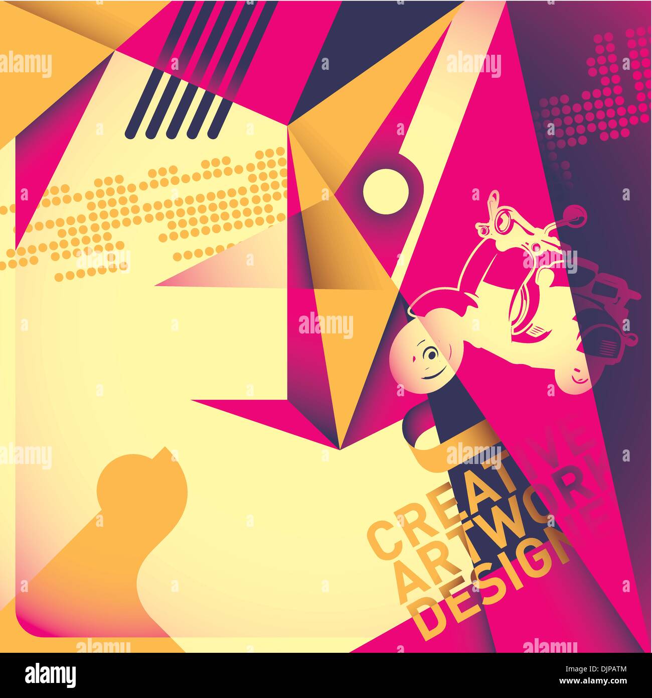 Conceptual abstract poster Stock Vector Image & Art - Alamy