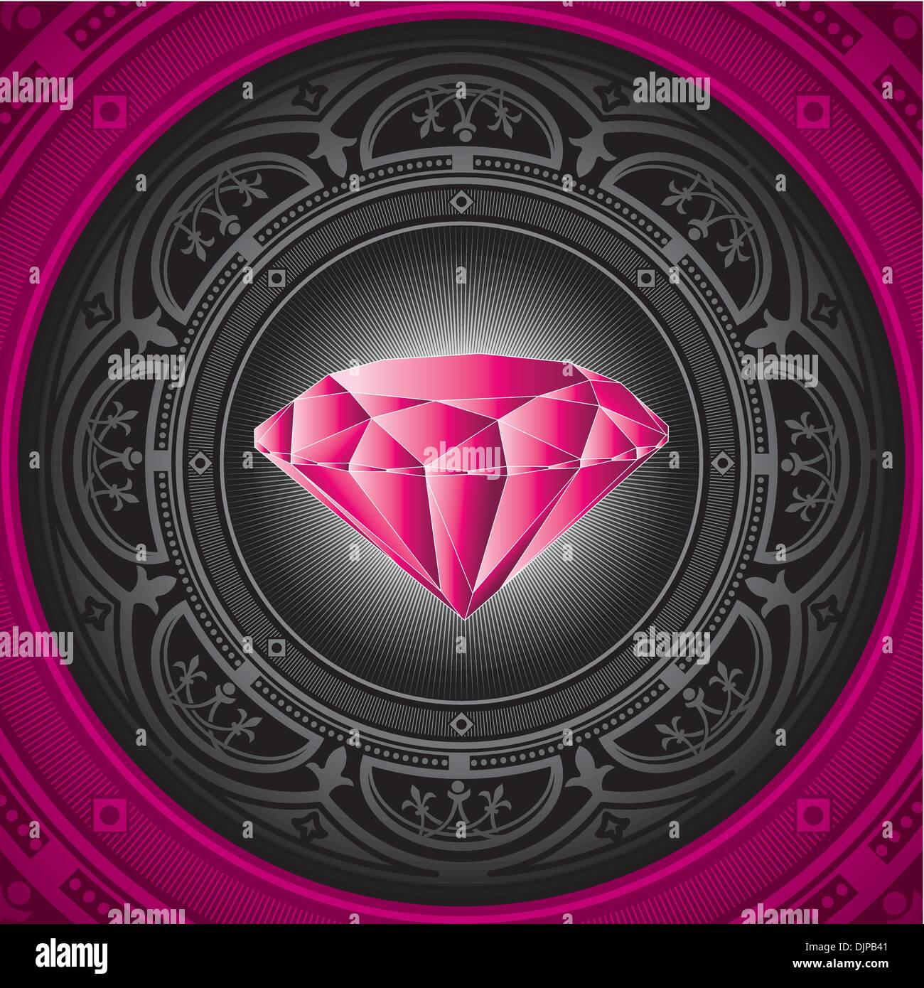 Designed background with shiny diamond Stock Vector Image & Art - Alamy
