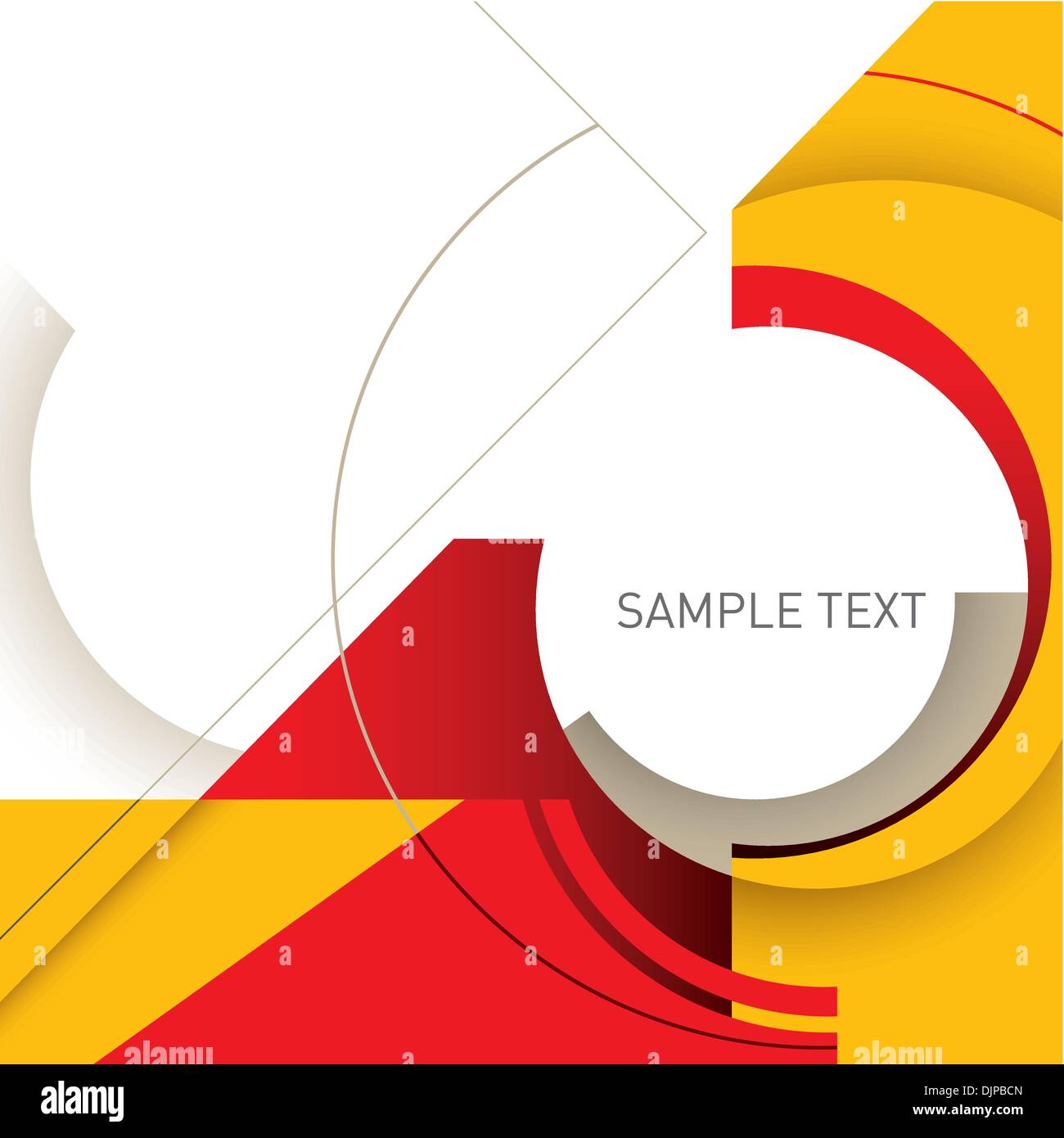 Designed layout with futuristic shapes Stock Vector Image & Art - Alamy