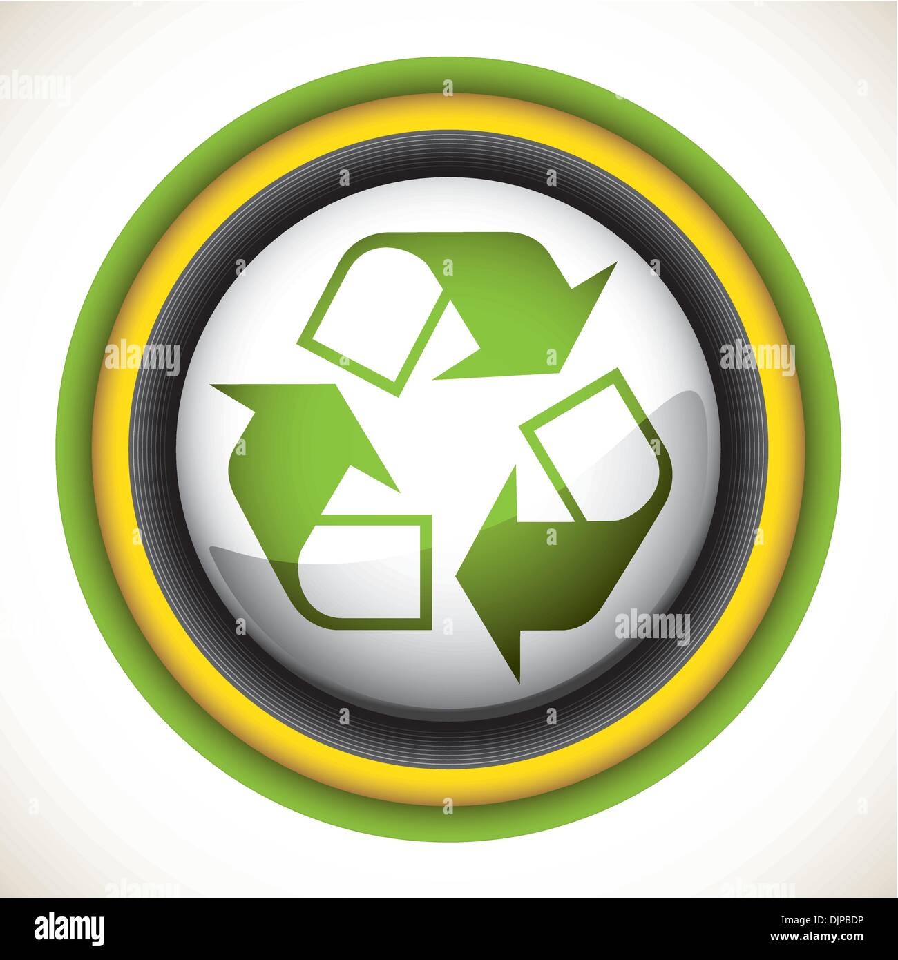 Designed recycle sign Stock Vector Image & Art - Alamy