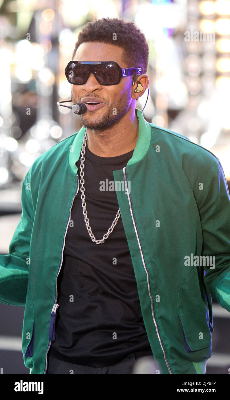 Usher performing live at Rockefeller Center as part of 'Today' show's ...