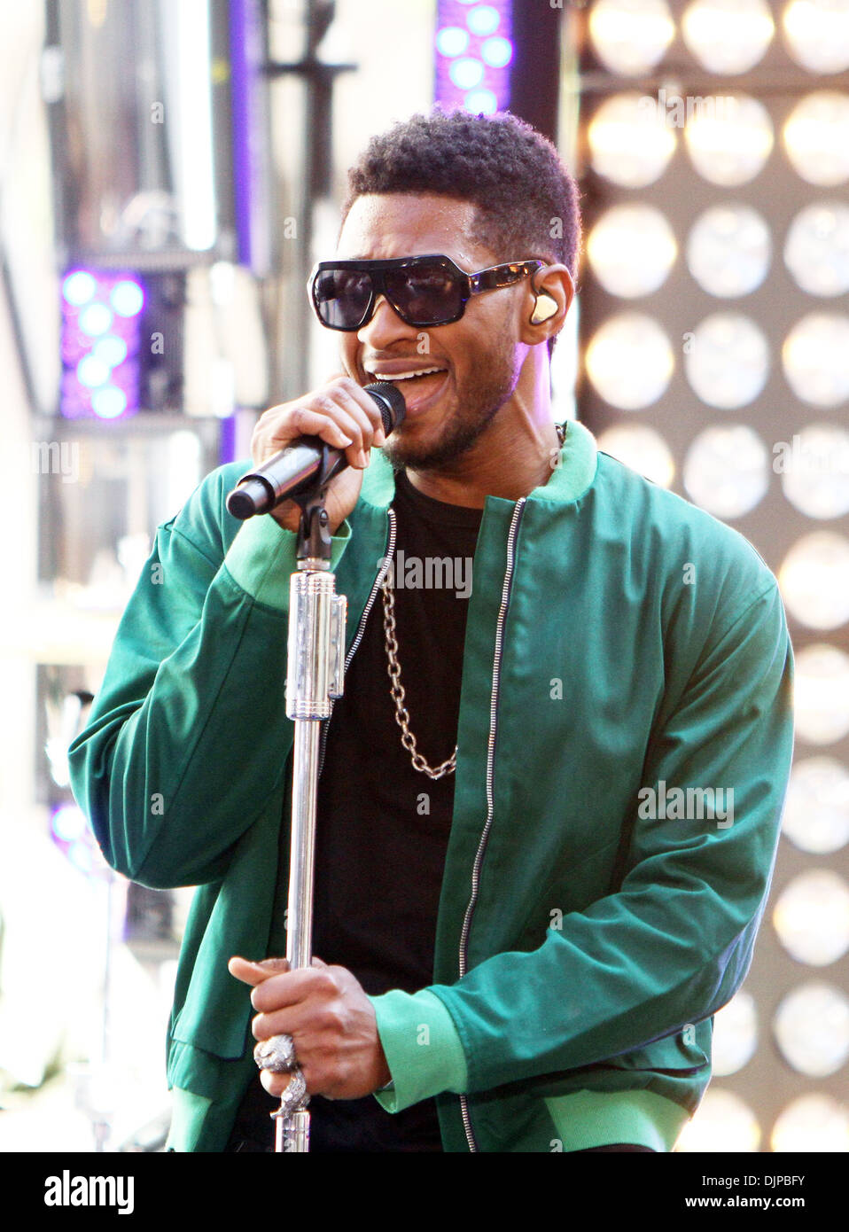 Usher performing live at Rockefeller Center as part of 'Today' show's ...