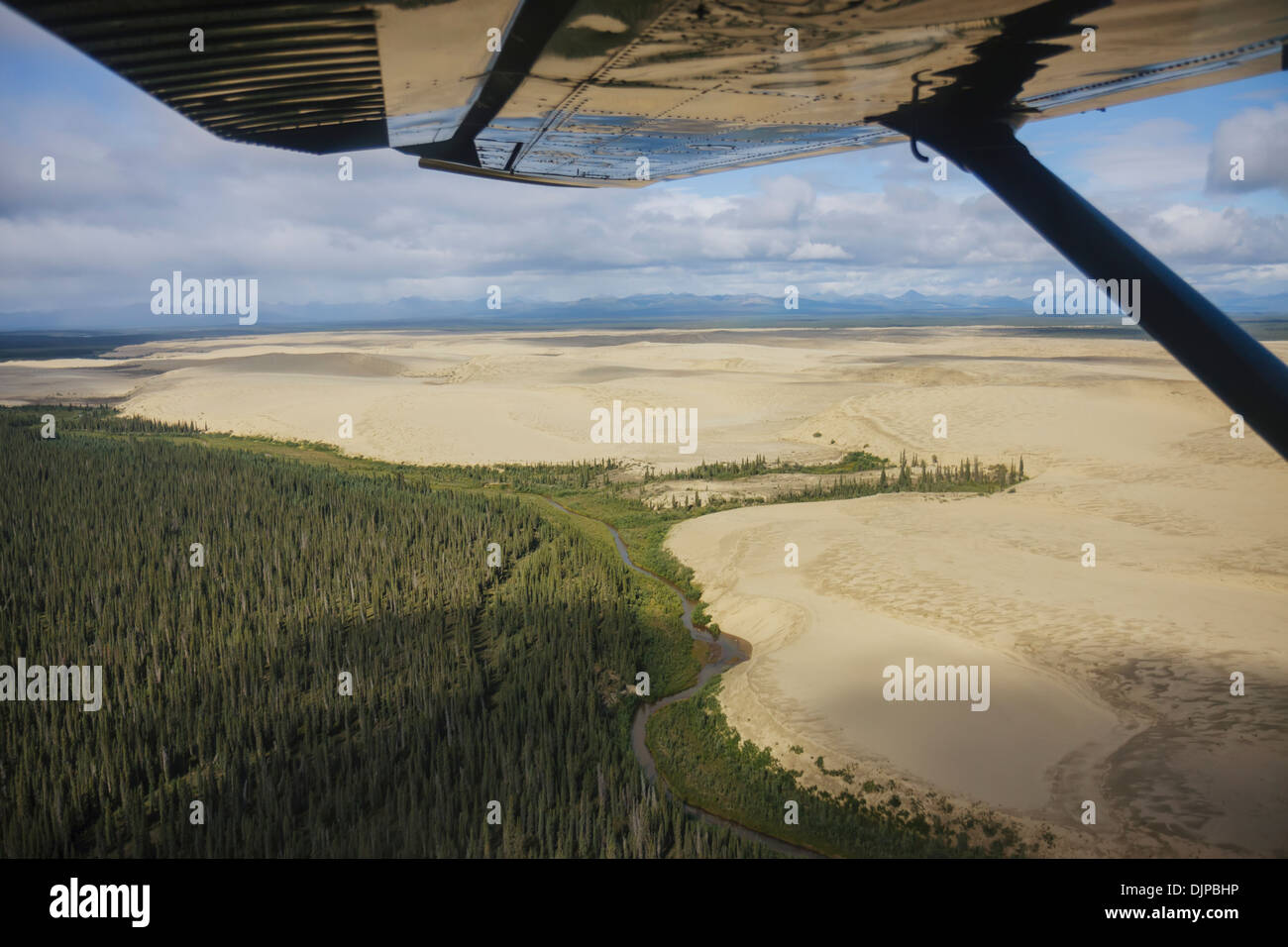 Aerial Photo Of The Great Kobuk Sand Dunes, Kobuk Valley National Park ...