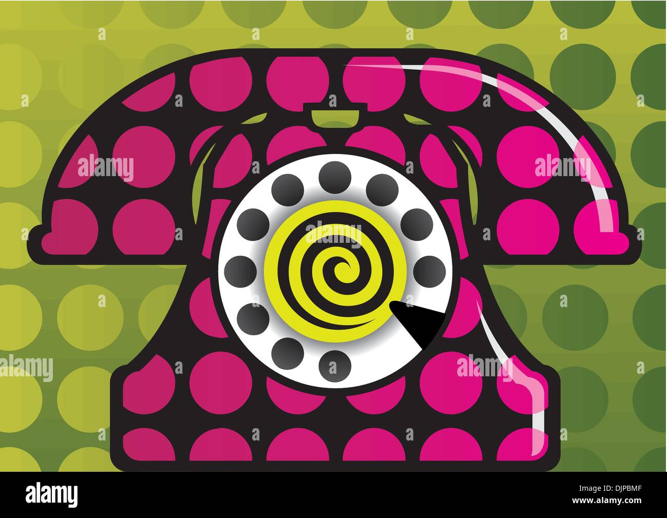 Green phone booth Stock Vector Images - Alamy