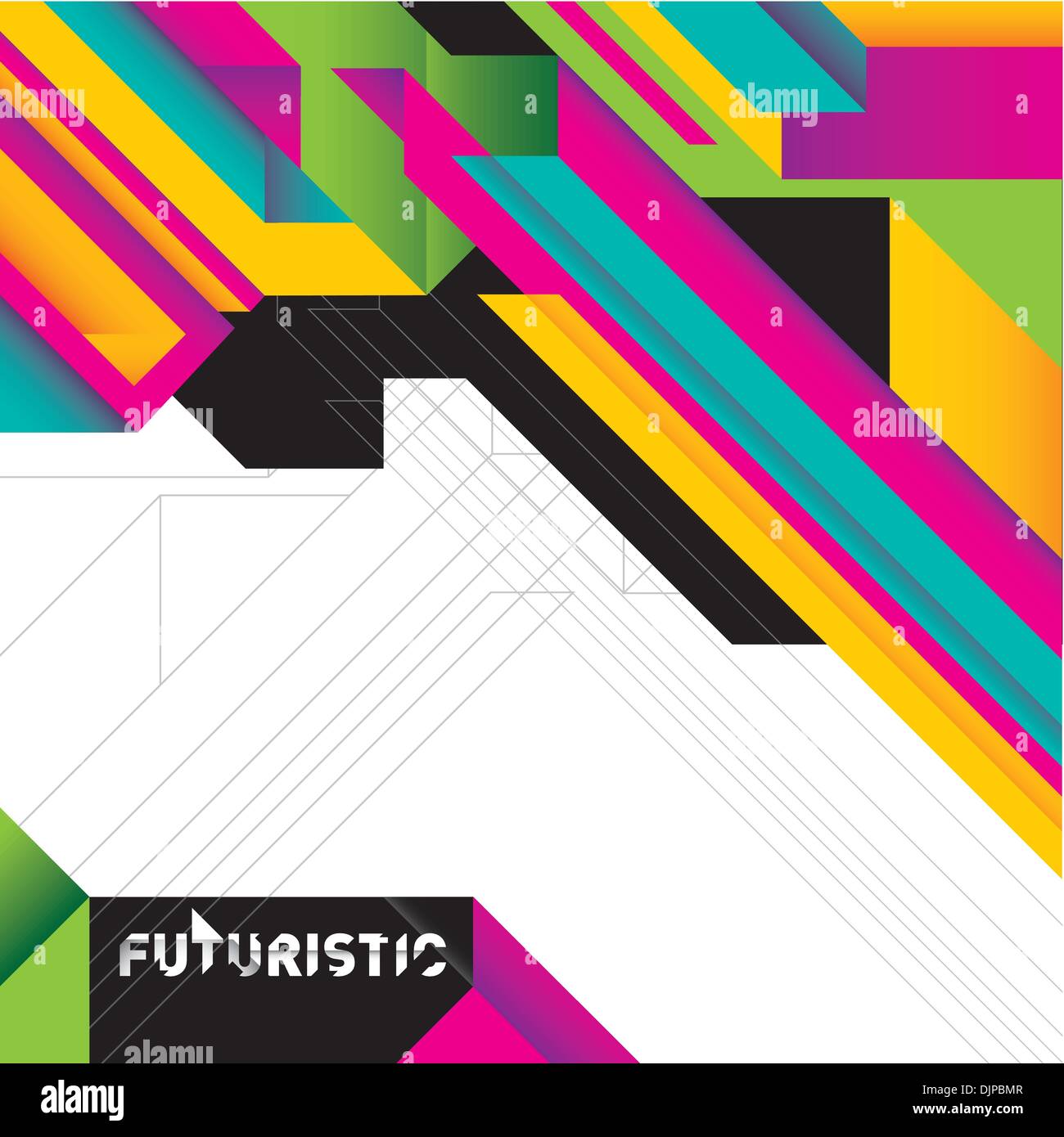 Futuristic colorful background hi-res stock photography and images - Alamy