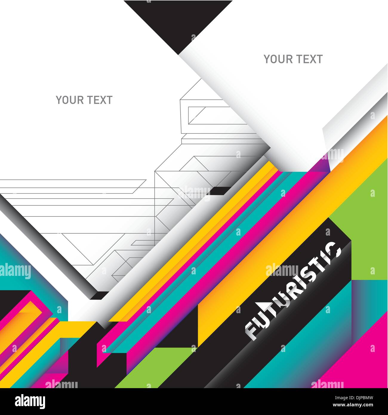 Purple color letterhead Stock Vector Images - Alamy