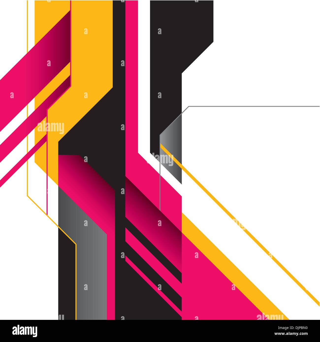 Futuristic layout with designed shapes Stock Vector Image & Art - Alamy