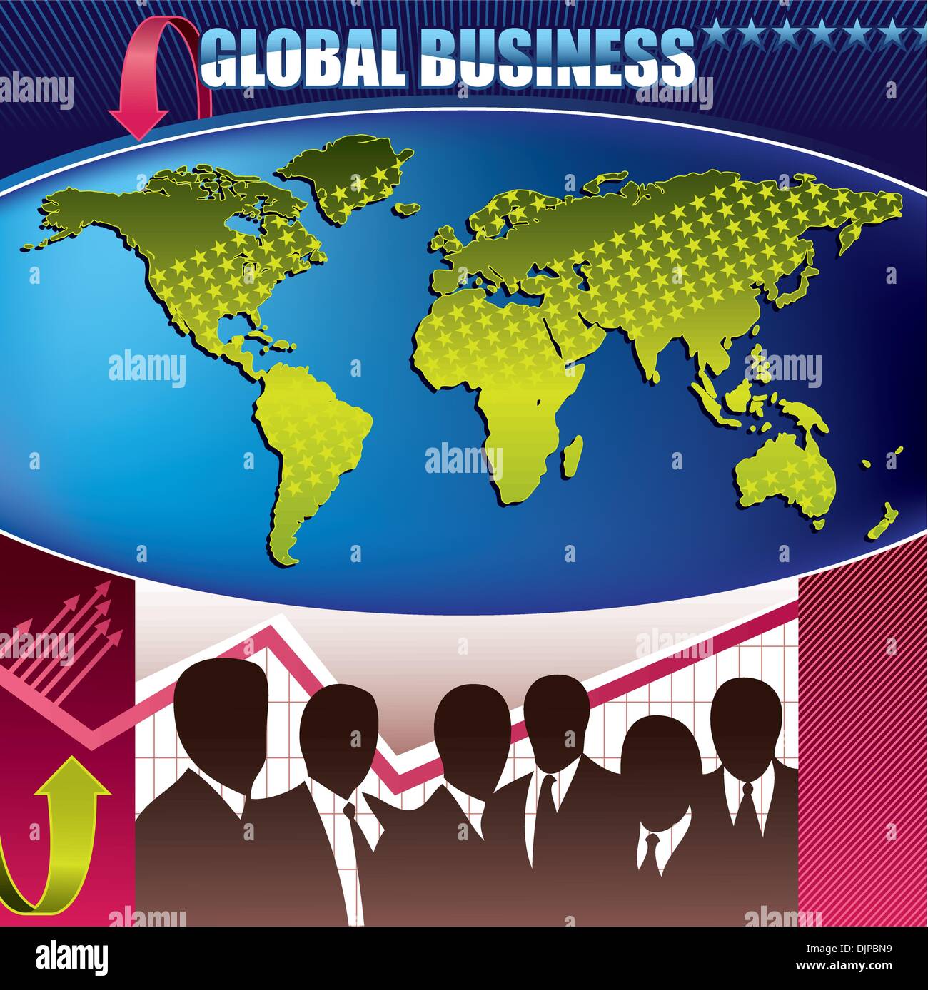 Global business background Stock Vector Image & Art - Alamy